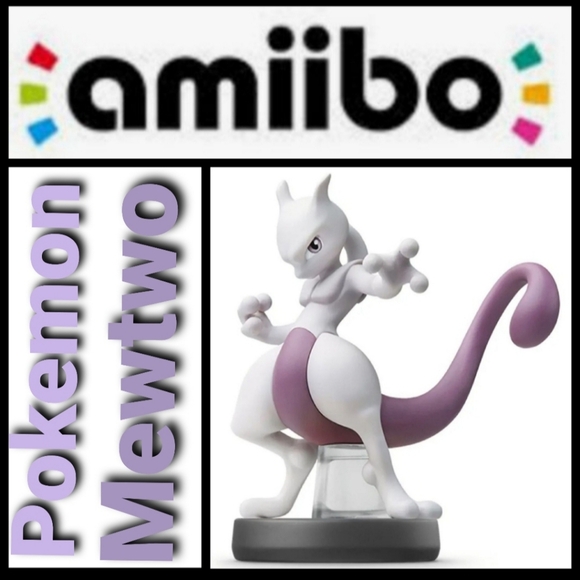 Nintendo | Other | Amiibo Pokemon Mewtwo Figure | Poshmark